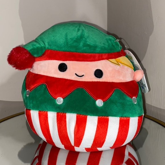Squishmallows | Toys | 8 Bartie The Elf Christmas Squishmallow | Poshmark